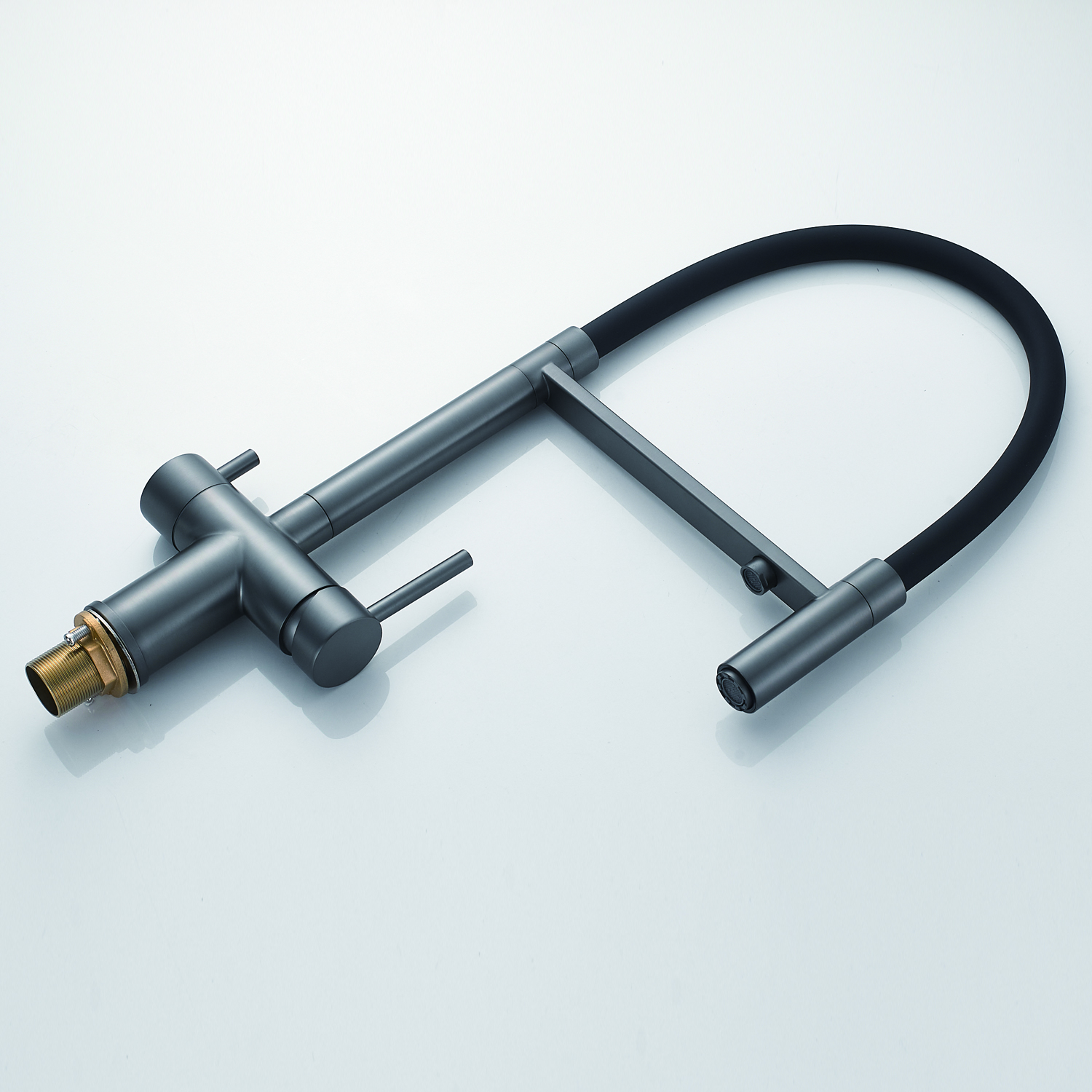 Смеситель для кухни с гибким изливом Shevanik S178T купить в Москве - интернет-магазин ROSE